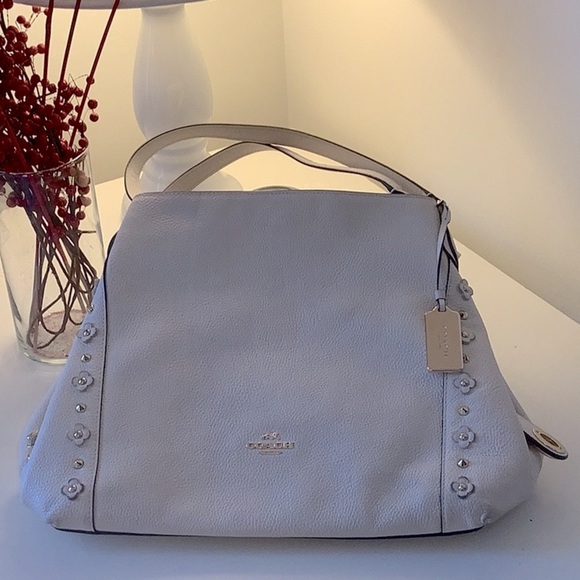 Coach | Bags | Coach Edie Shoulder Bag 3 Pebbled Leather Purse | Poshmark